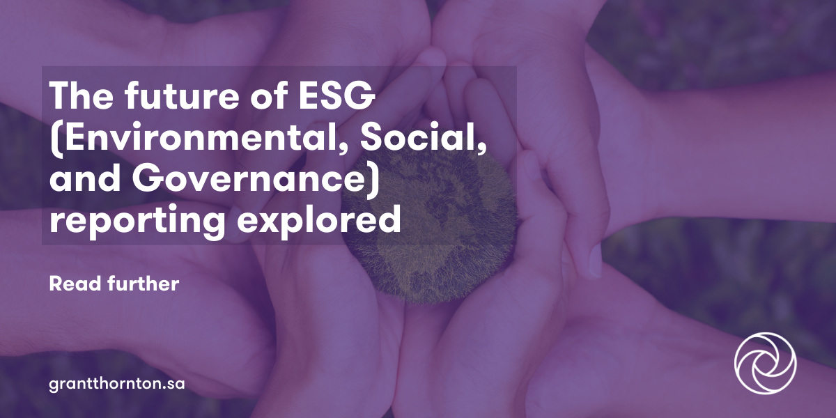 ESG (Environmental, Social, and Governance) reporting | Grant Thornton insights
